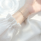 Sterling Silver Beaded Double Chain Bracelet – Chic Stories